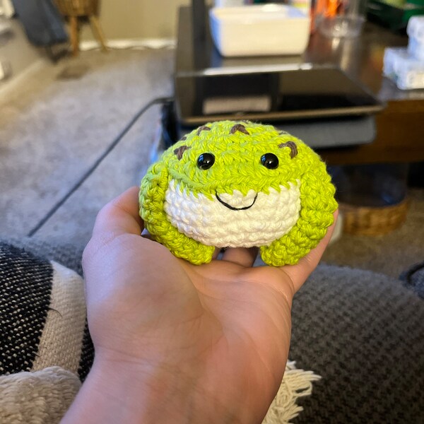 Crochet Cactus Frog Pattern With Removable Pot | English | Amigurumi ...