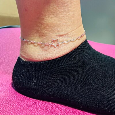 Set of 5 X Star Connectors for Permanent Jewelry 14kt Gold Filled or ...