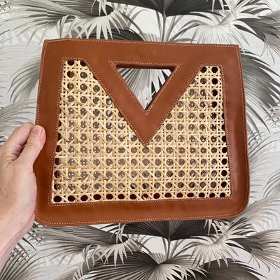 Rattan Bag With Wallet Model Bali Bag Straw Bag for Women Handwoven ...