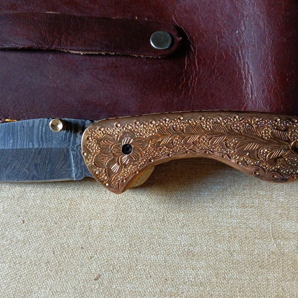 18" Large Handmade Hunting Bowie Knife, Crocodile Dundee Knife D2 Steel ...