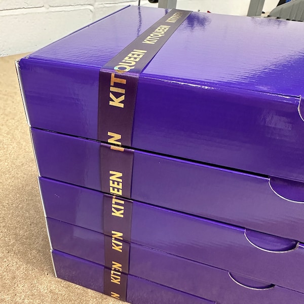 Business Branded 25mm Personalised Printed Ribbon - Business Gift Wrap ...