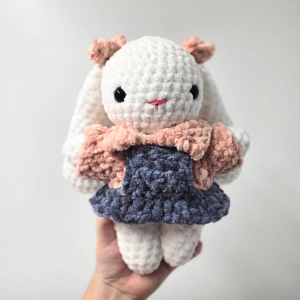 10 in 1 Bunny Clothing Crochet Pattern | Bunny + Clothing - Etsy