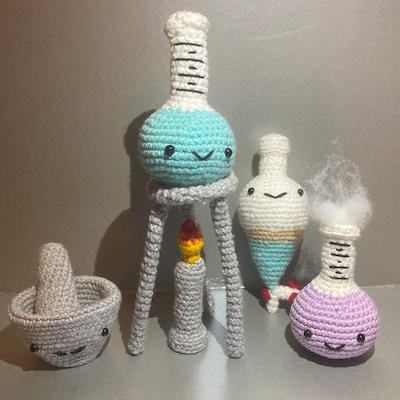 18 Crochet Chemistry Patterns EBOOK PDF Amigurumi Crochet - Etsy