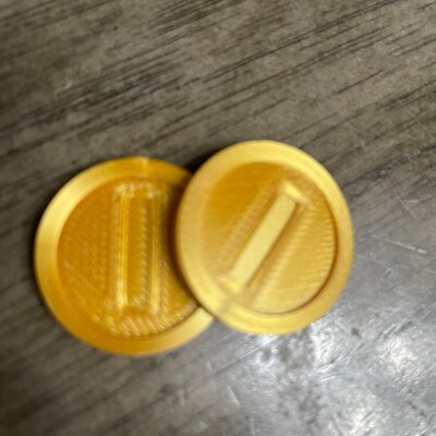 Replica / Mario Gold Coin Double Sided - Etsy