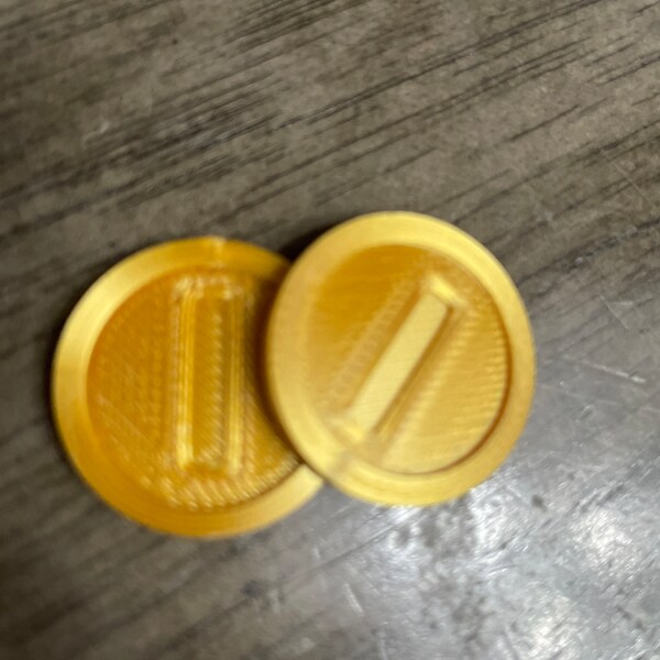 Replica / Mario Gold Coin Double Sided - Etsy