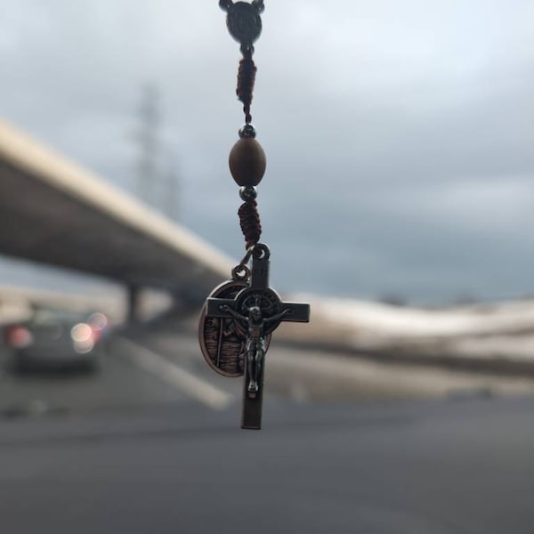 Saint Christopher for Car Rosary, One Decade Rosarie Auto Rosary ...