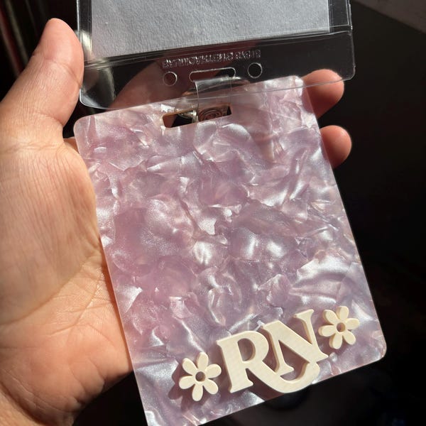 Personalized Badge Buddy for Xray, Rvt, Rdms, Tech, Pct, Nurse, RN ...