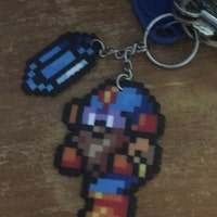 Final Fantasy IX: Perler Bead Sprites Zidane, Garnet, Vivi, Steiner ...