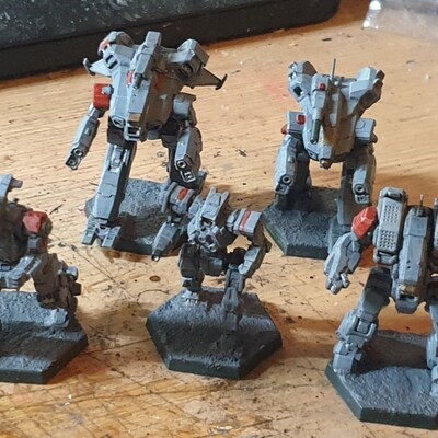 Commando death's Knell Alternate Battletech - Etsy