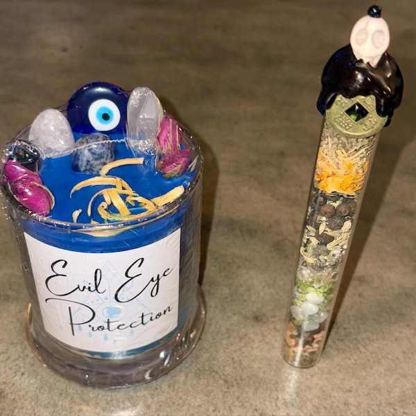 Prosperity Spell Jar, Good Luck Spell, Good Fortune Jar, Abundance ...