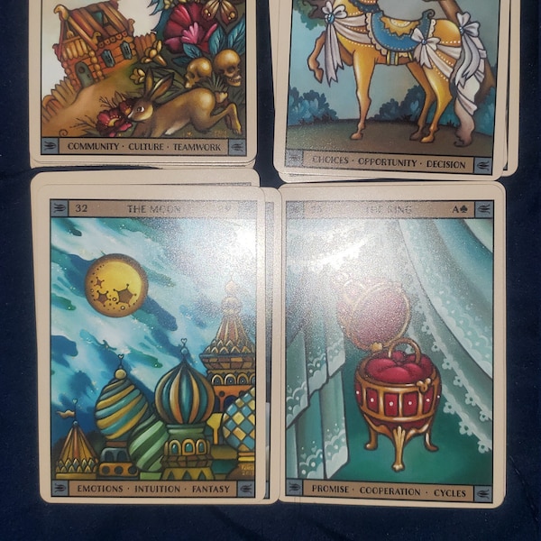 Slavic Folklore Lenormand Deluxe Edition Fairy Tale Oracle Cards ...