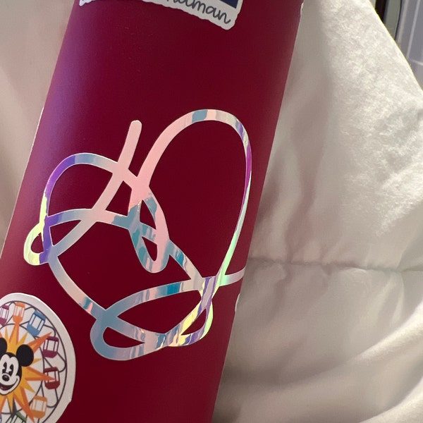 BTS Love Yourself Heart Decals | LY Album | HOLOGRAPHIC Vinyl ...