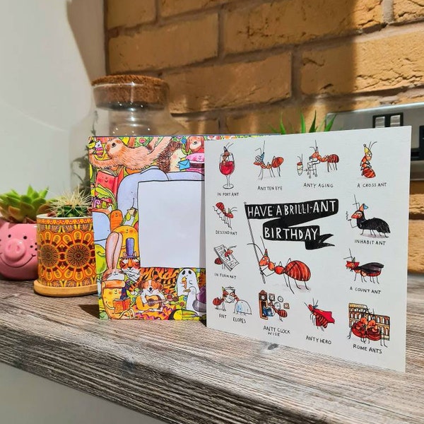 Tank Ewe - Pun Card- Thank You- Greetings Card- Humour- Illustration ...