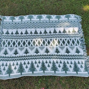 Berber Afghan Overlay Mosaic Crochet PATTERN ONLY Digital - Etsy