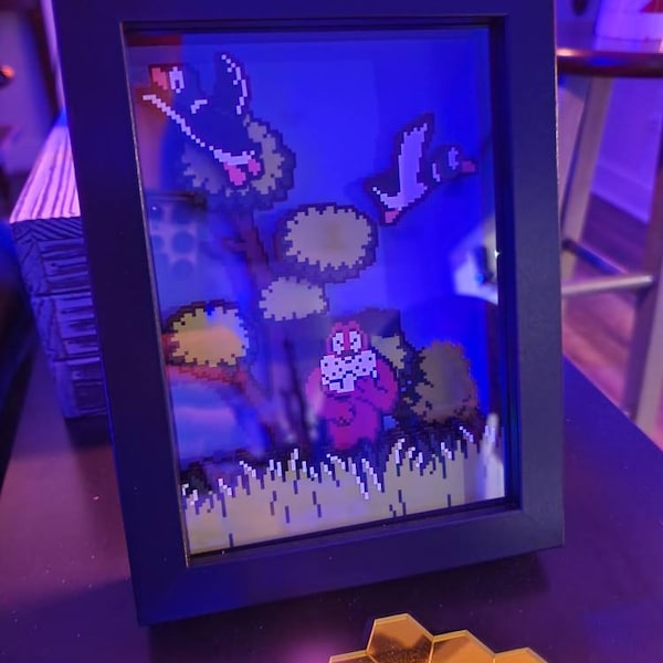 Duck Hunt Shadow Box Diorama 3D Pop Art - Etsy
