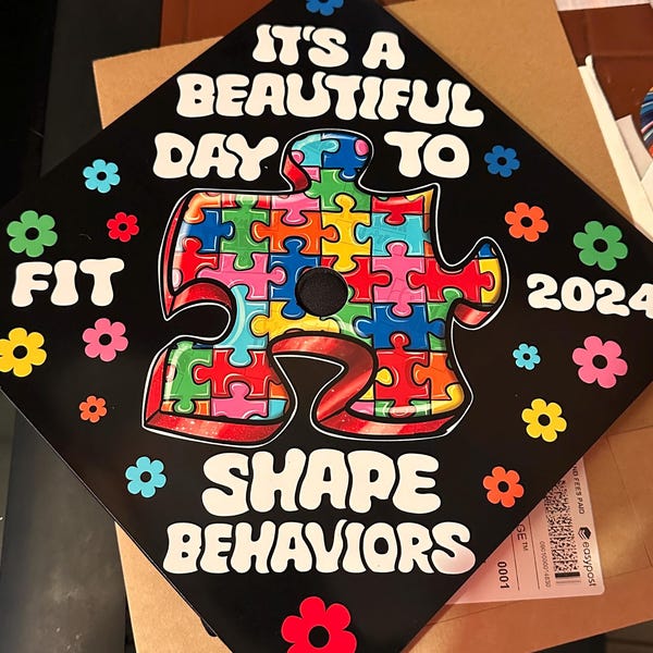 Occupational Therapy Graduation Cap Topper, Customized OT Grad Cap ...