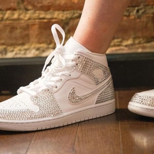Custom Blinged Out Air Force 1 - Etsy