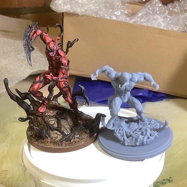Venom / Space Flubber 40mm Miniature (sculpted by C27 Collectibles ...