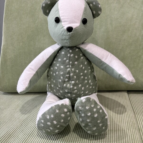 Memory Bear Pattern Pdf , Teddy Bear Sewing Pattern + Tutorial + Video Instructions Beginner ...