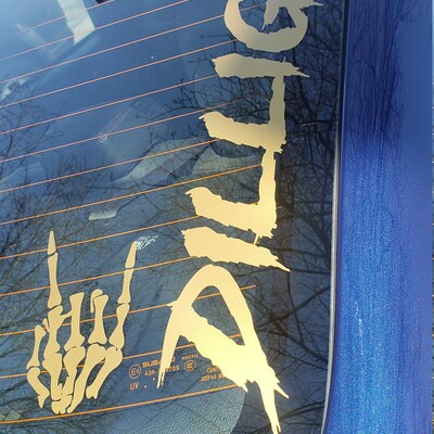 DILLIGAF 22 Windshield Vinyl Decal Sticker D.I.L.L.I.G.A.F. Diesel ...