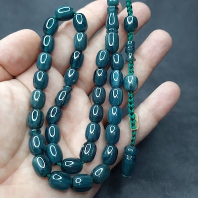 Ottoman 33 Beads Rosary, Bakelite Misbah, Worry Beads, Muslim Rosary ...
