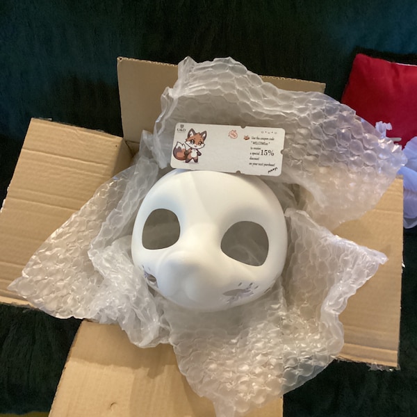 Furry Fursuit Moving Jaw Round Eyes Head Base 3D Print (kemono Series ...
