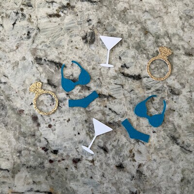 Outer Space Birthday Confetti Custom Colors & Age Number Table Decor ...