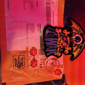 HYPOTHERMIA Embroidered Patch Trist Apati Lifelover Kall Happy - Etsy