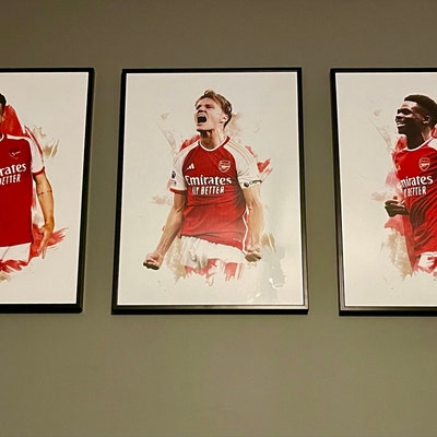 Rasmus Hojlund 2023/2024 Home Kit Poster Print - Etsy