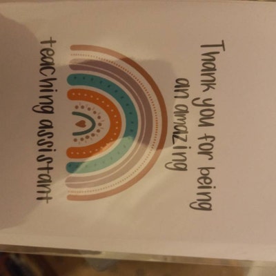 Start of Term Cards From Teacher Pack Single-sided Card - Etsy UK