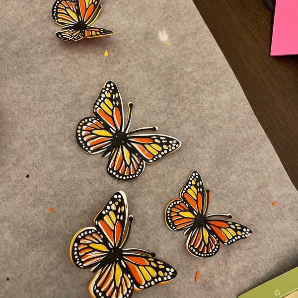 Monarch Butterfly SVG: Cricut & Silhouette Cut File (digital Download ...