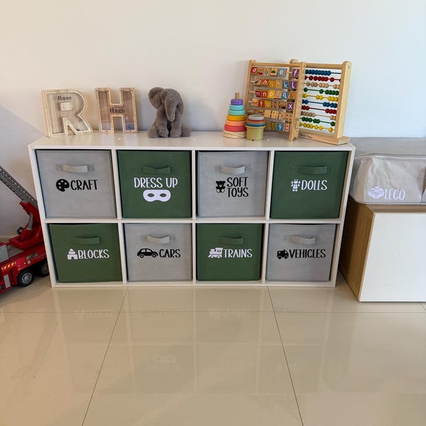 Printable Toy Trofast Bin Storage Labels | Kids Room Toy Organisation ...