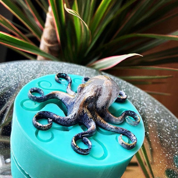 Octopus Silicone Mold / Resin Mold - Etsy