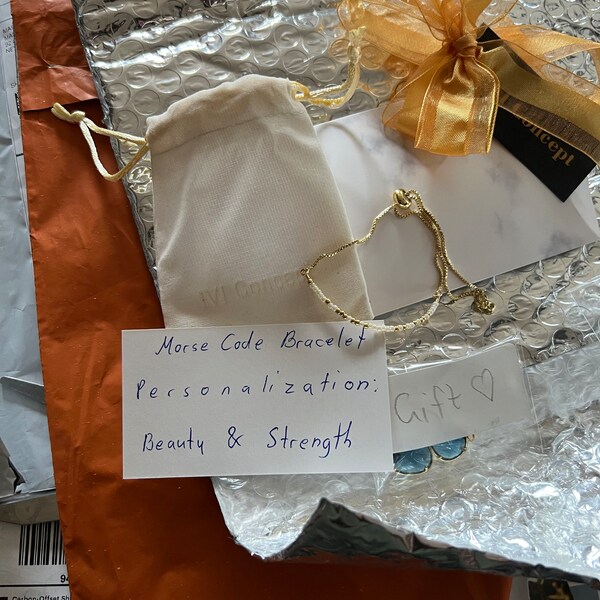 Custom Morse Code Bracelet, Morse Code Jewelry, Personalized Bracelet ...