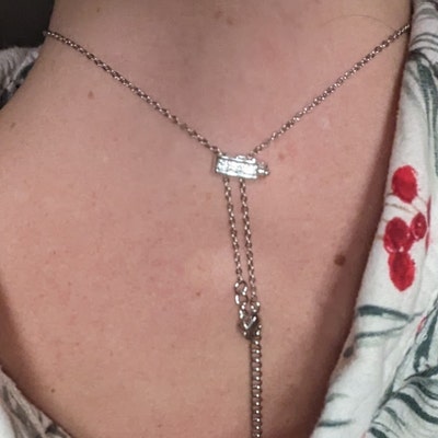 Infinity Clips Necklace Shortener, Large Silver W/ Security Clasp ...