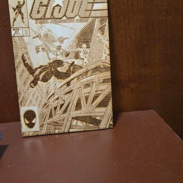 Batman Laser Engraved Classic Comic Covers - Etsy