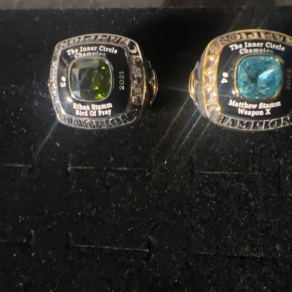 Custom Text and Color Championship Ring Football, Baseball, Basketball ...