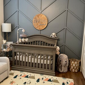 Customized Baby Name Sign 12-36 Inch Baby Shower Round - Etsy