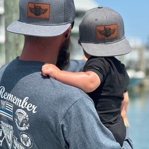 Best Dad Ever Snapback Hat Fathers Day Cap Faux Leather - Etsy