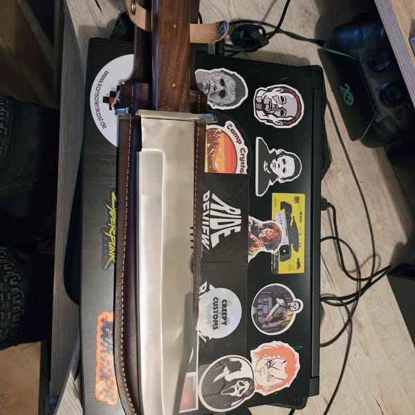 Handmade Rambo Knife: Rambo First Blood Part 2 Movie Replica Knife ...