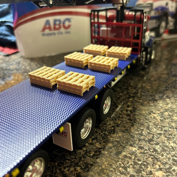 Model Railroad O Gauge Wood Pallets 20 1/48 Scale - Etsy