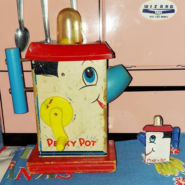 Miniature Pull up Toy for Doll, Dollhouse Vintage Toy, Small Toy on ...