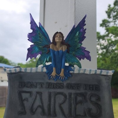 Beware of Trolls Sign for Fairy Gardens - Etsy