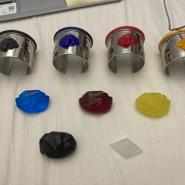 Power Dino Rangers Thunder Ranger Dino Gems Prop PRDT 2004 Morpher ...