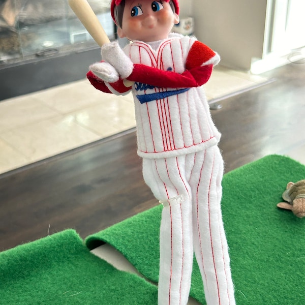 Baseball Elf Sweaters -sweaters for Elves-christmas Fun-elf Doll ...
