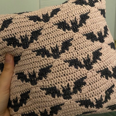 Batty Mosaic Crochet Pattern Bat Chart by Sixel Design - Etsy