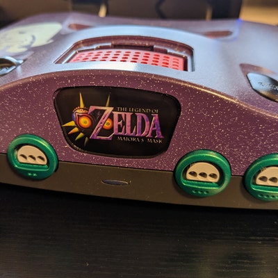 Majora's Mask Custom Nintendo 64 Jewel, Badge, Faceplate - Etsy