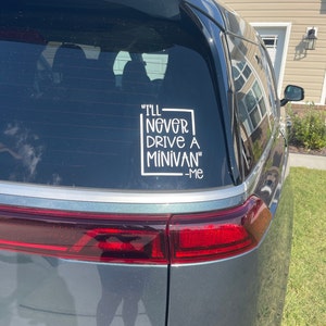 Minivan Decal Still Cool Cool Van Sticker Bumper Sticker - Etsy