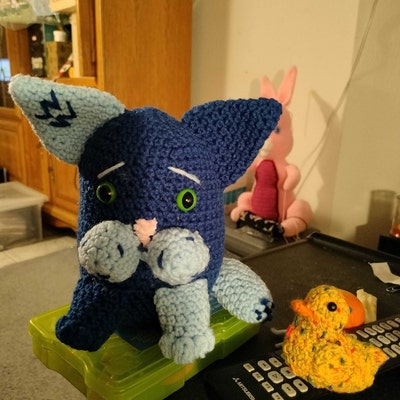 Blob Cat Crochet Pattern, Printable Pdf - Etsy