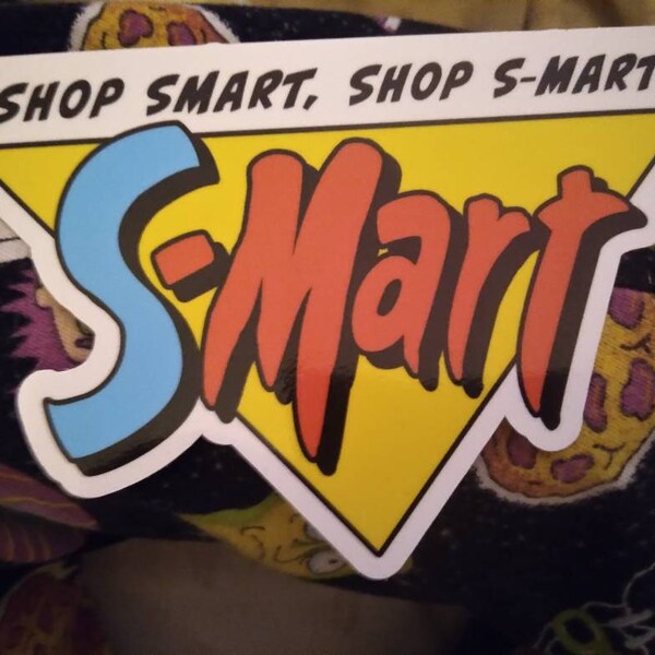 S-mart Vinyl Sticker! Shop Smart, Shop S-mart! 4.5" All Weather Evil ...